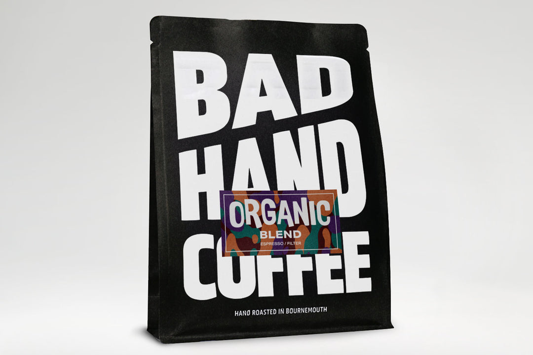 Bad Hand Coffee - Organic Blend – BadHandCoffee