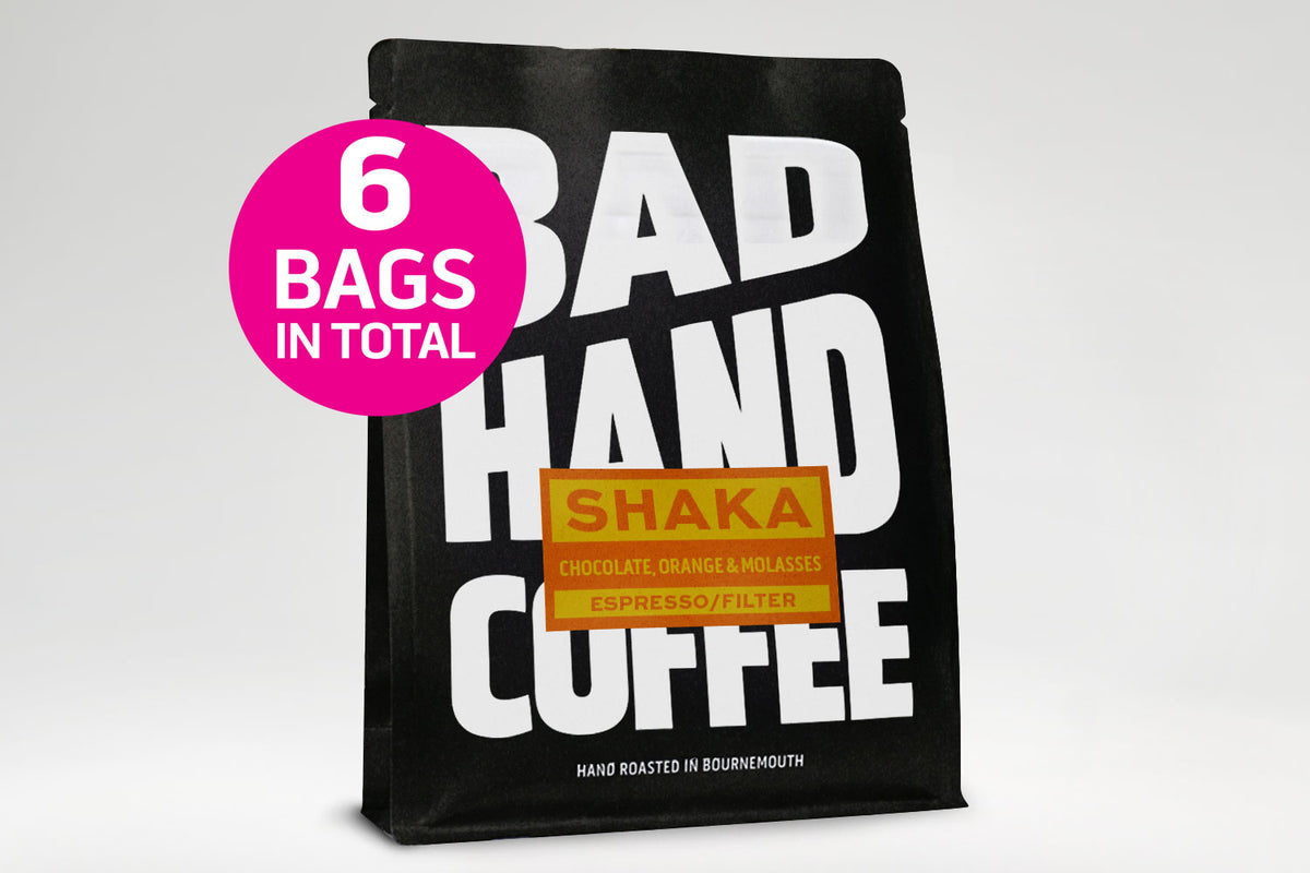 BAD HAND COFFEE - SHAKA - ESPRESSO BLEND – BadHandCoffee