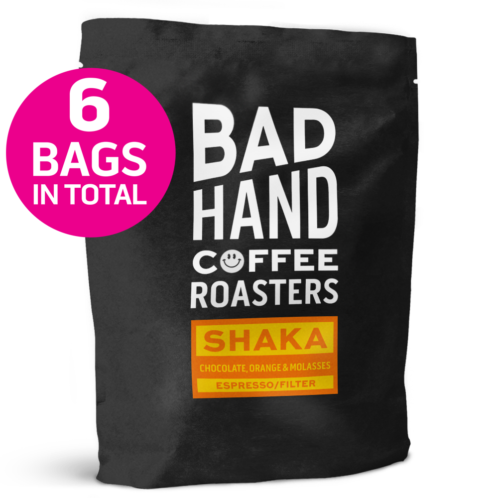 BAD HAND COFFEE - SHAKA - ESPRESSO BLEND – BadHandCoffee